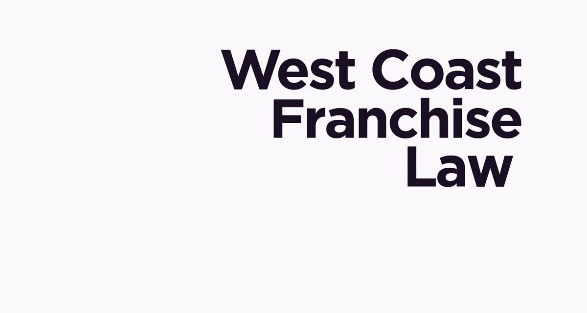 West Coast Franchise Law (WCFL)